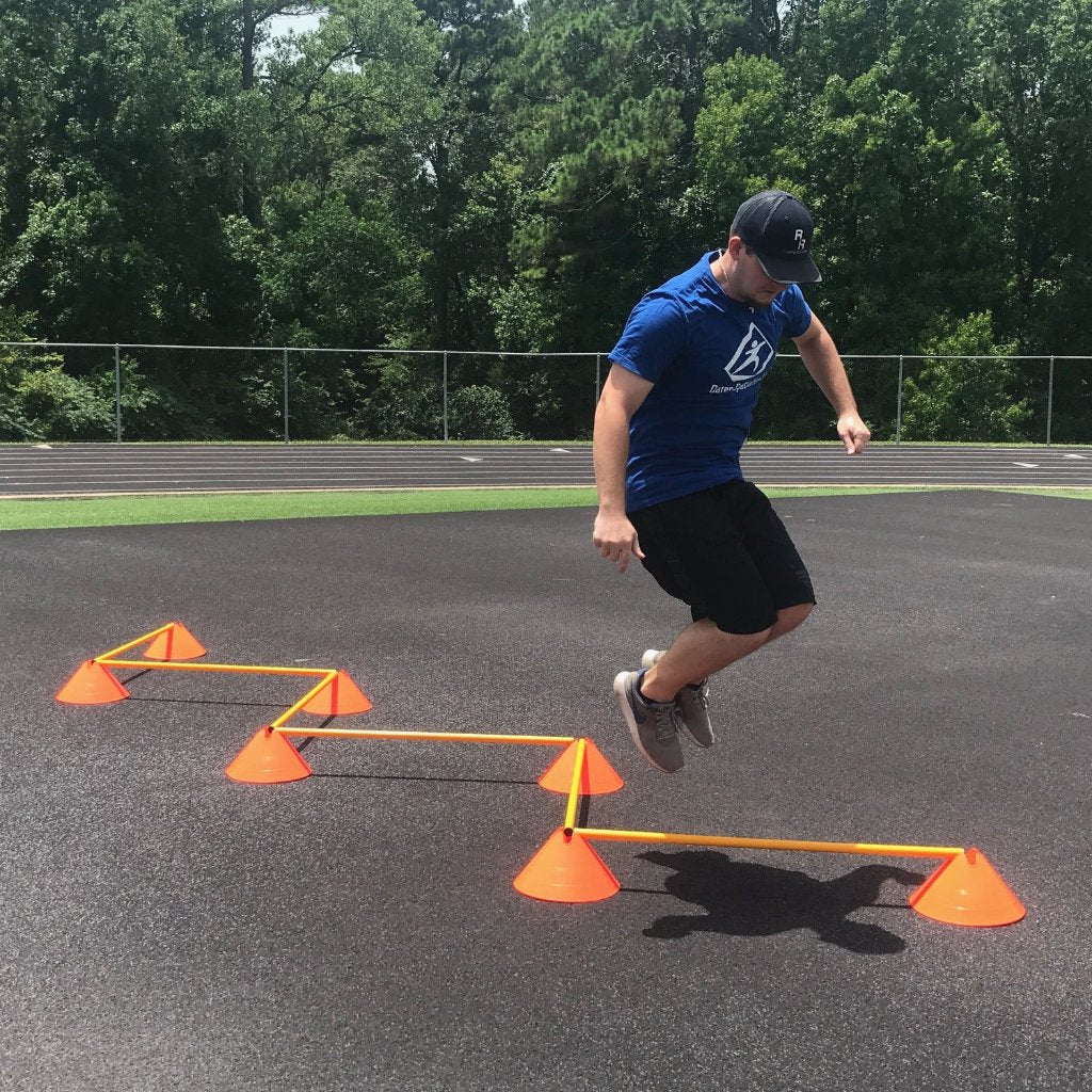 Check out our Agility Cone Set – 6" Hurdle Training Kit for Speed ...